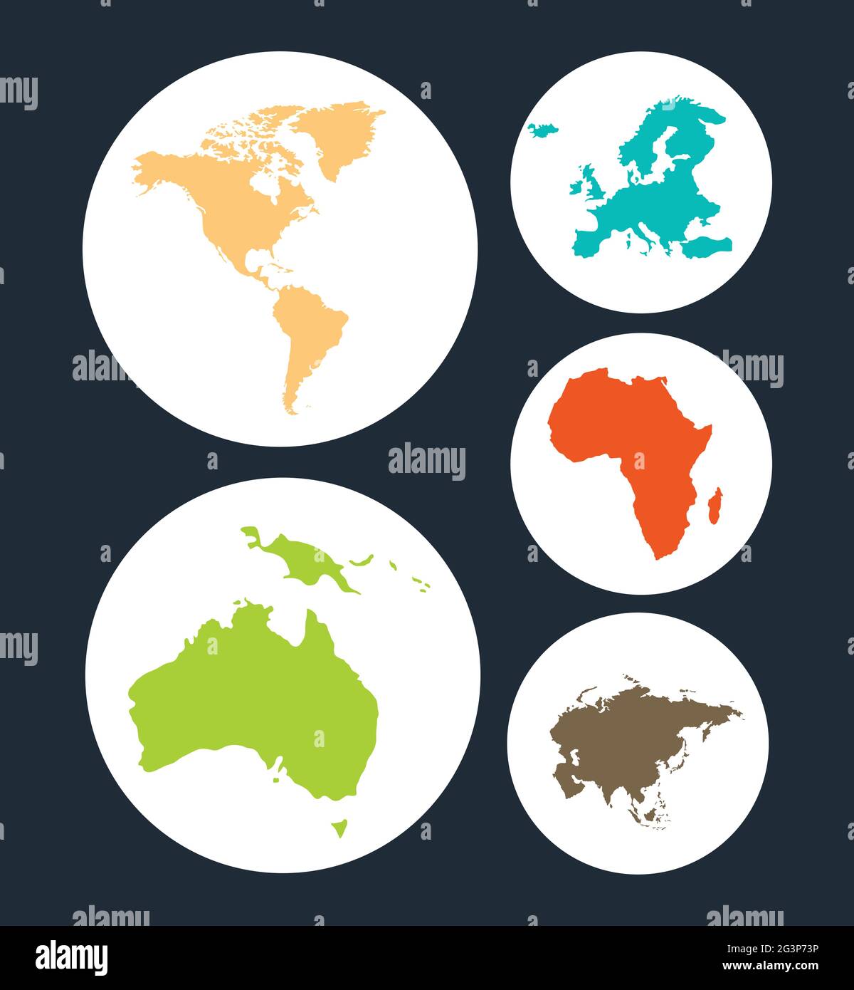 world maps set Stock Vector Image & Art - Alamy