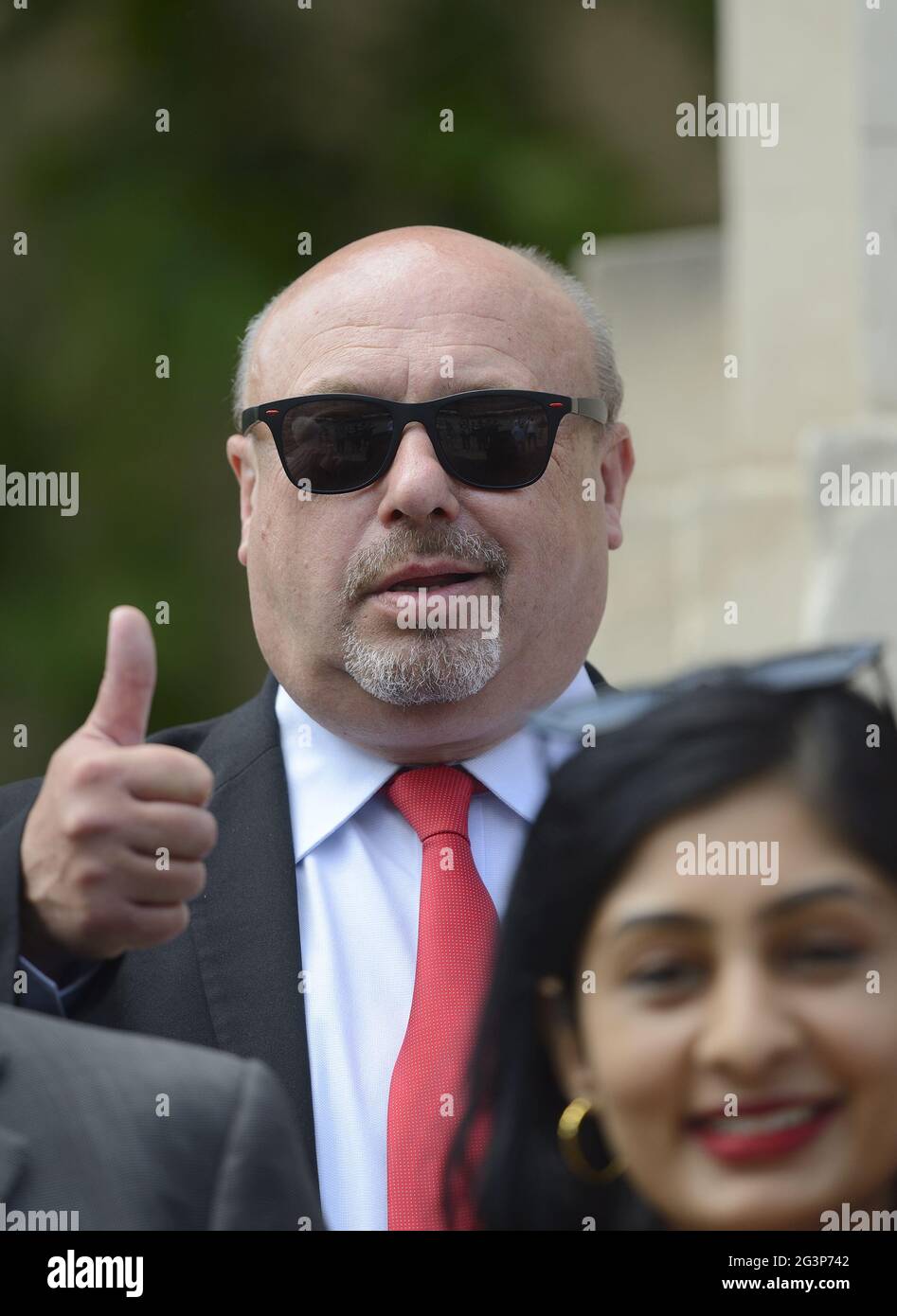 Grahame Morris MP (Labour: Easington) at an event to publicise Barry ...
