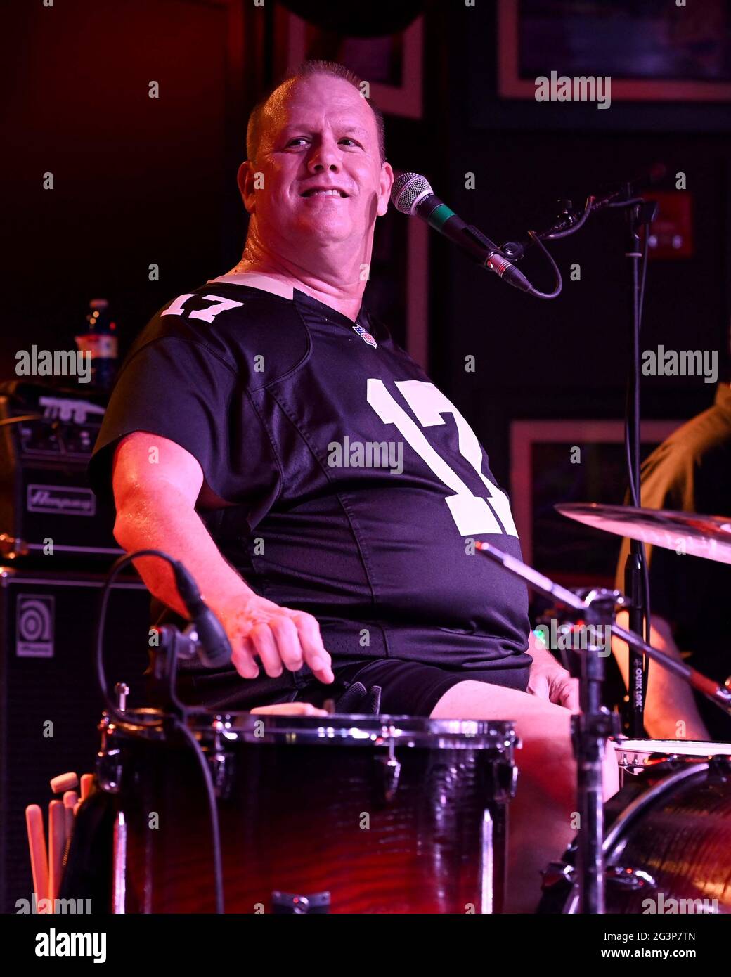 Boca Raton - FL - 20210430-Cowboy Mouth Performs at The Funky Biscuit -PICTURED: Fred LeBlanc ...