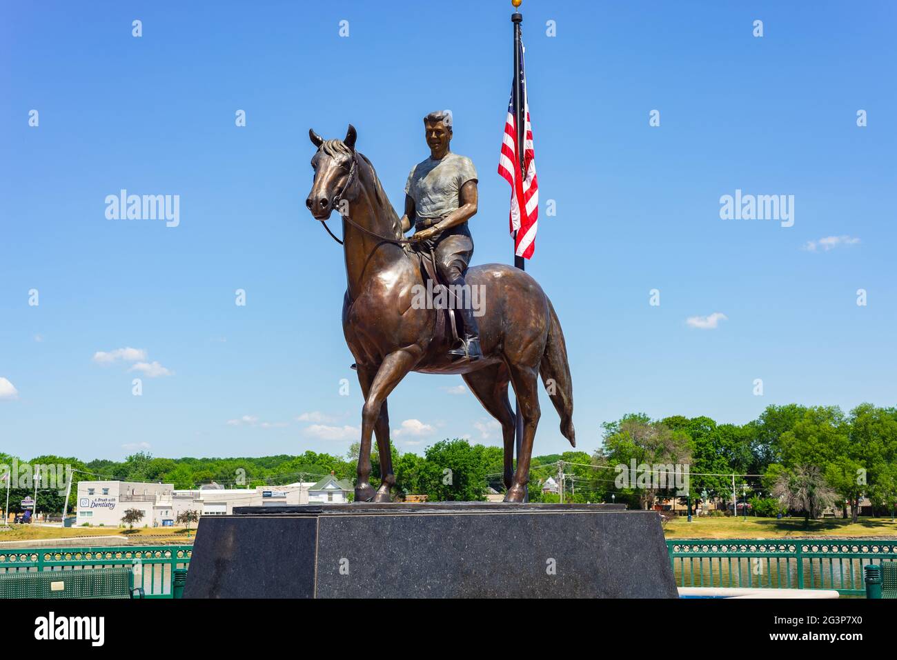 Dixon, Illinois - United States - June 15th, 2021: The 'Begins the ...