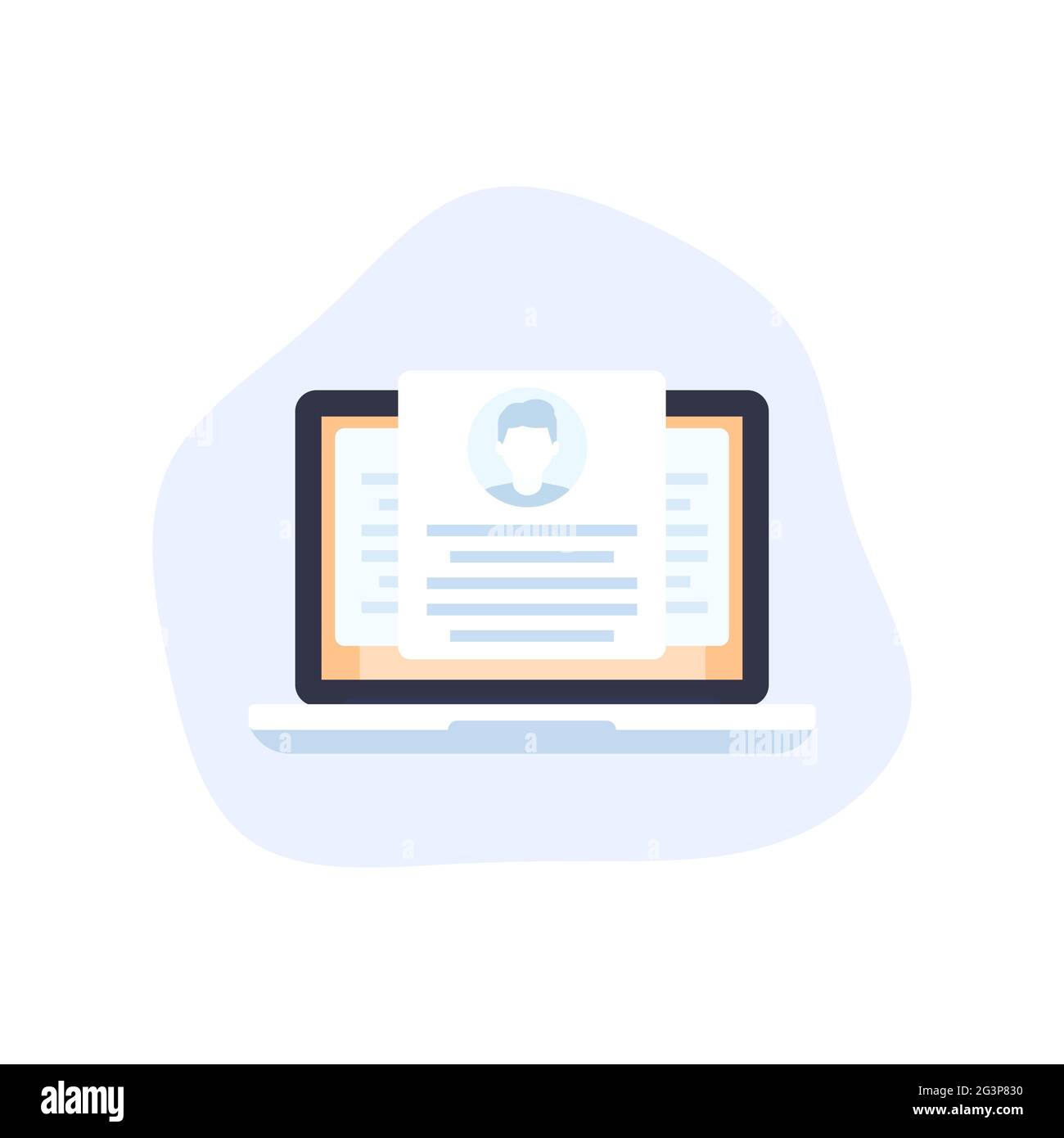 Profile card Cut Out Stock Images & Pictures - Alamy