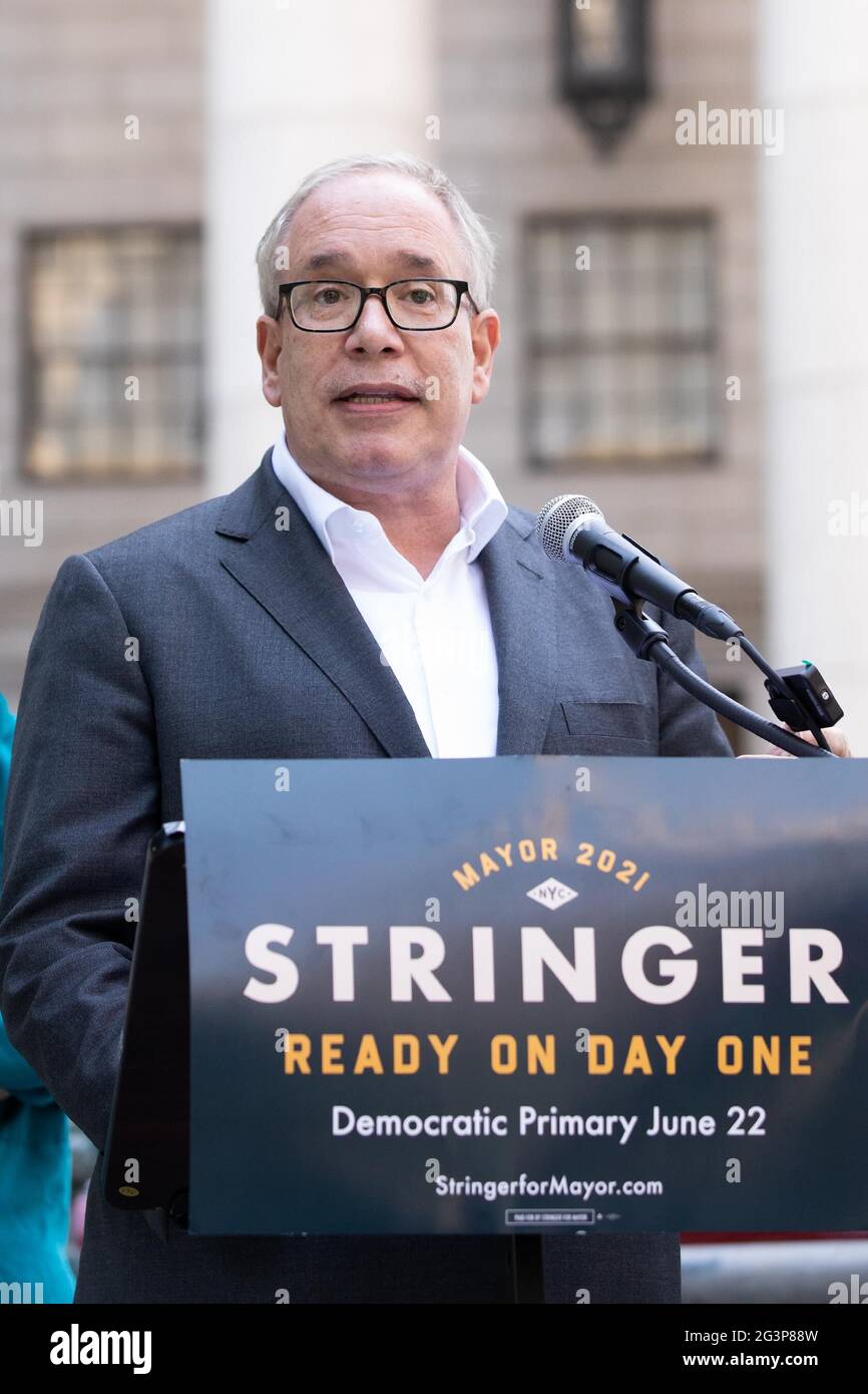 New York - NY - 20210518 - Mayoral Candidate Scott Stringer Attends ...