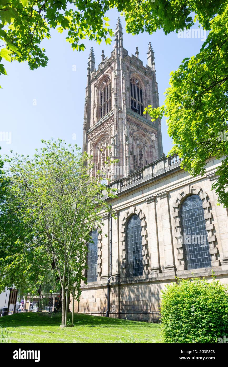 Derby Cathedral, Iron Gate, Cathedral Quarter, Derby, Derbyshire ...