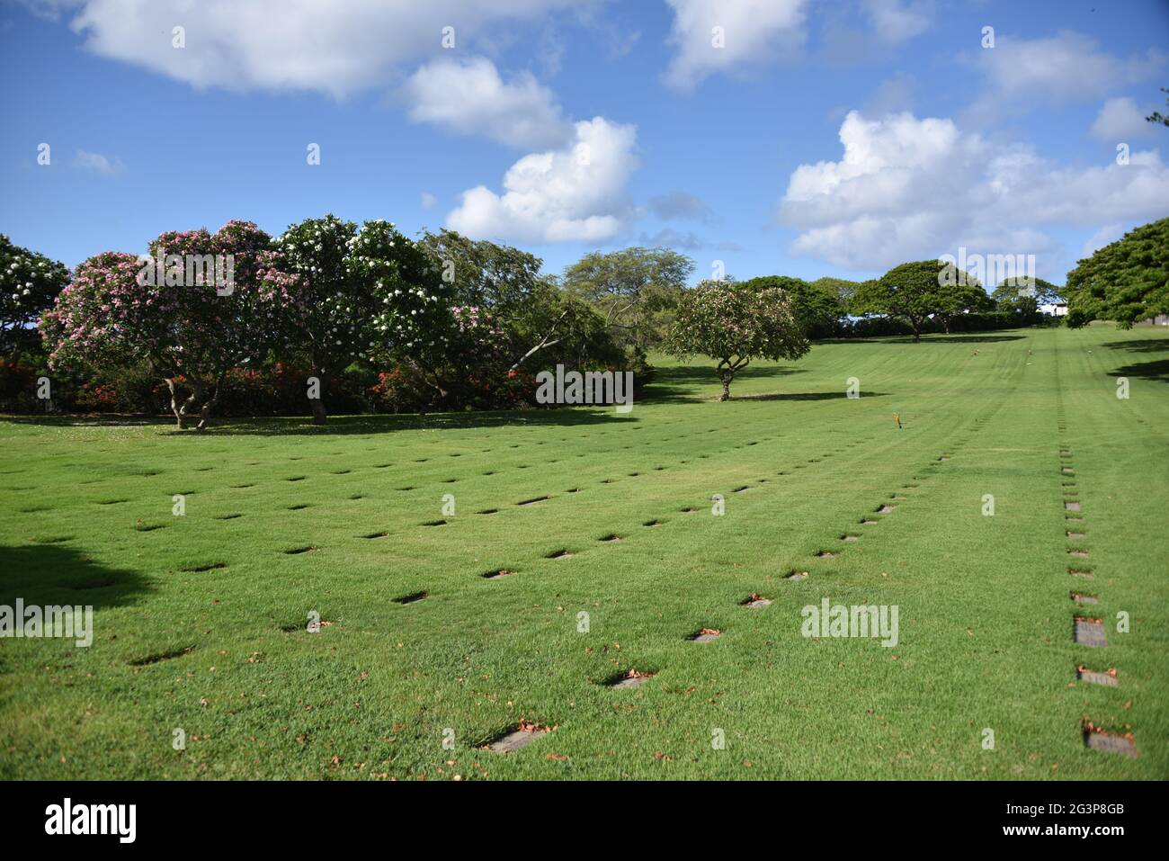 Oahu, HI. U.S.A. 6/5/2021. National Memorial Cemetery of the Pacific ...