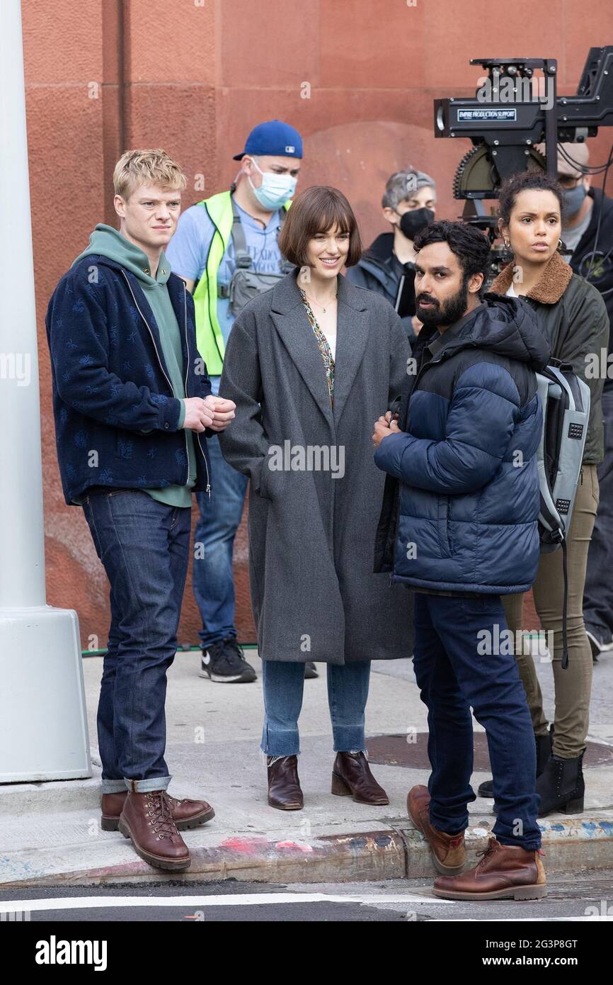 New York - NY - 20210504 - On Location with 'Suspicion' Set in NYC ...