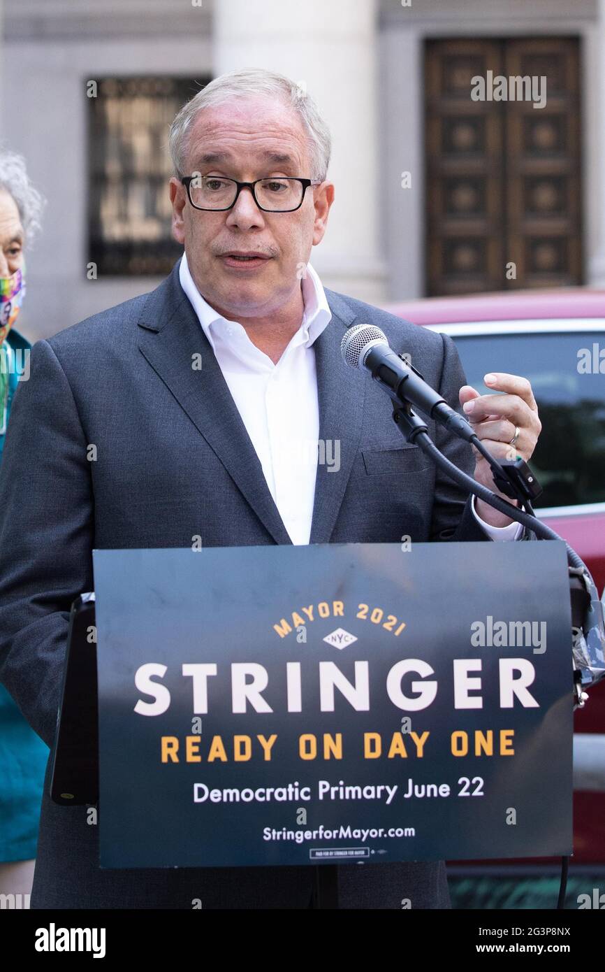 New York - NY - 20210518 - Mayoral Candidate Scott Stringer Attends Press Conference On Ethics ...