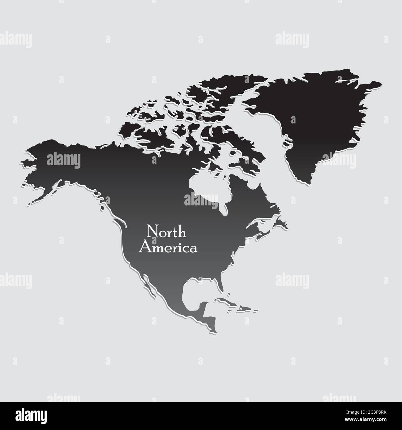 map north america Stock Vector Image & Art - Alamy