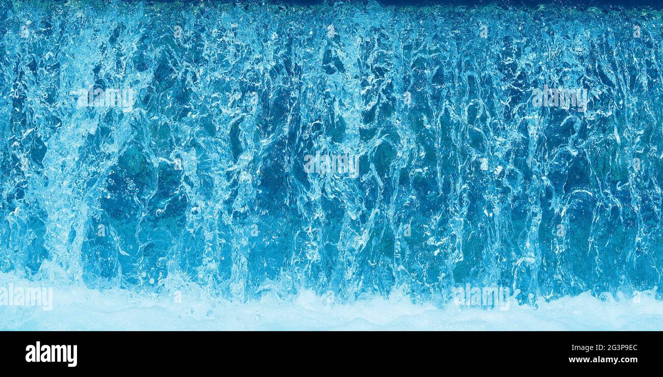 Water flow splash Stock Photo - Alamy