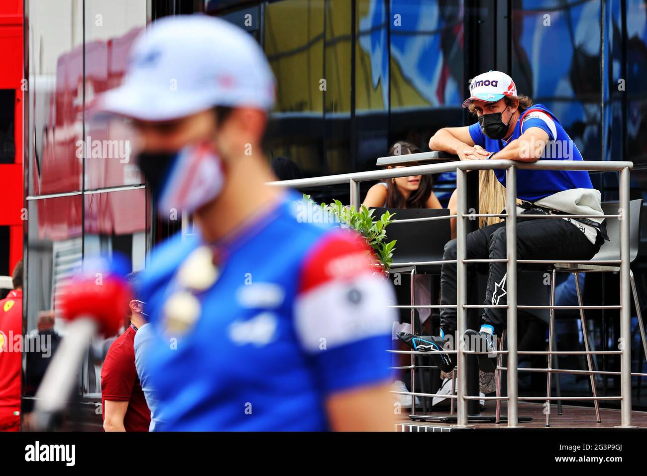 Paul Ricard, France. 17th June 2021. Fernando Alonso (ESP) Alpine F1 ...