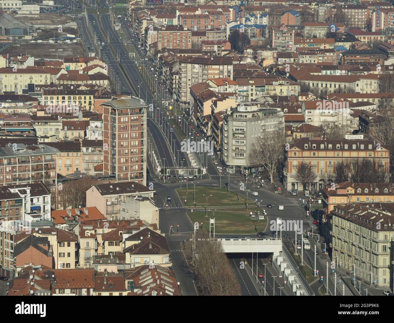 Aerial view of Turin Stock Photo - Alamy