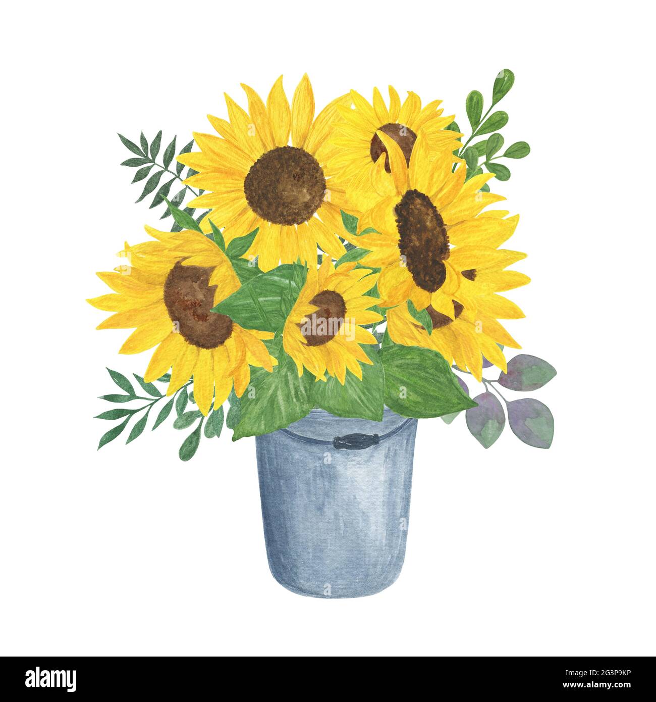 Wedding card flower bucket hi-res stock photography and images - Alamy