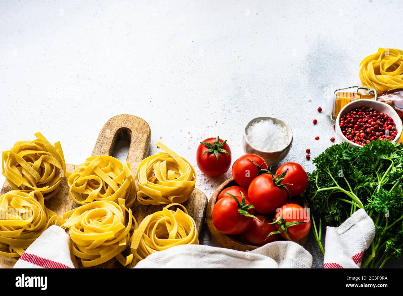 Pasta ingredients concept hi-res stock photography and images - Alamy