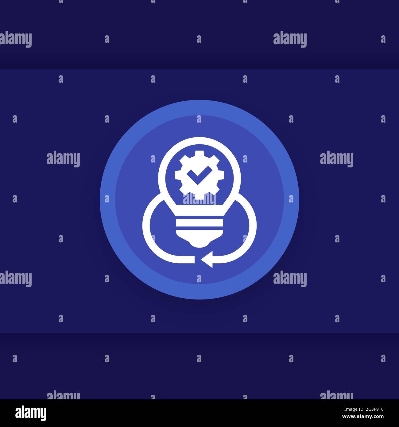 Implementation, execute idea vector icon Stock Vector Image & Art - Alamy