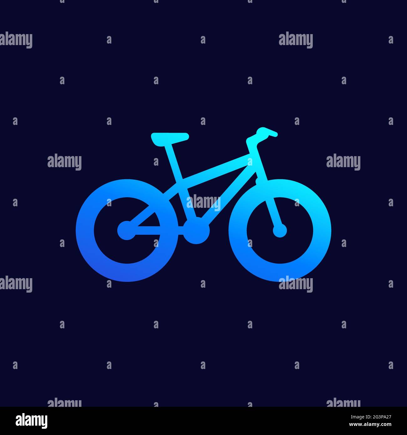 Fat-bike icon, snow bicycle vector Stock Vector Image & Art - Alamy