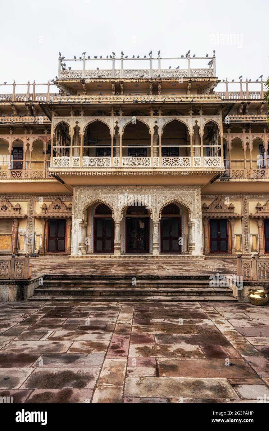 Mubarak mahal courtyard hi-res stock photography and images - Alamy