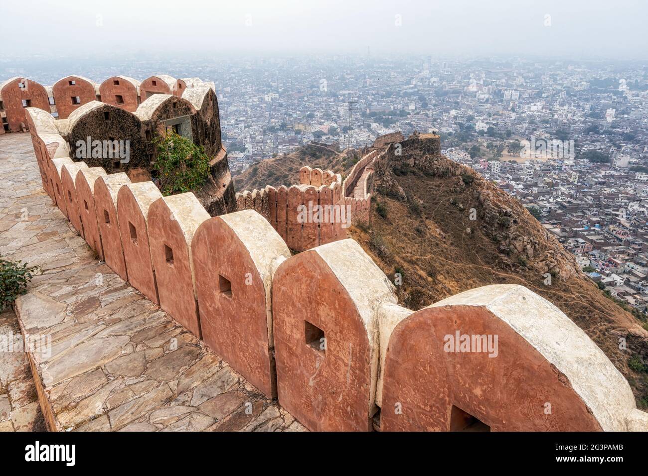 View from nahargarh fort jaipur hi-res stock photography and images - Alamy
