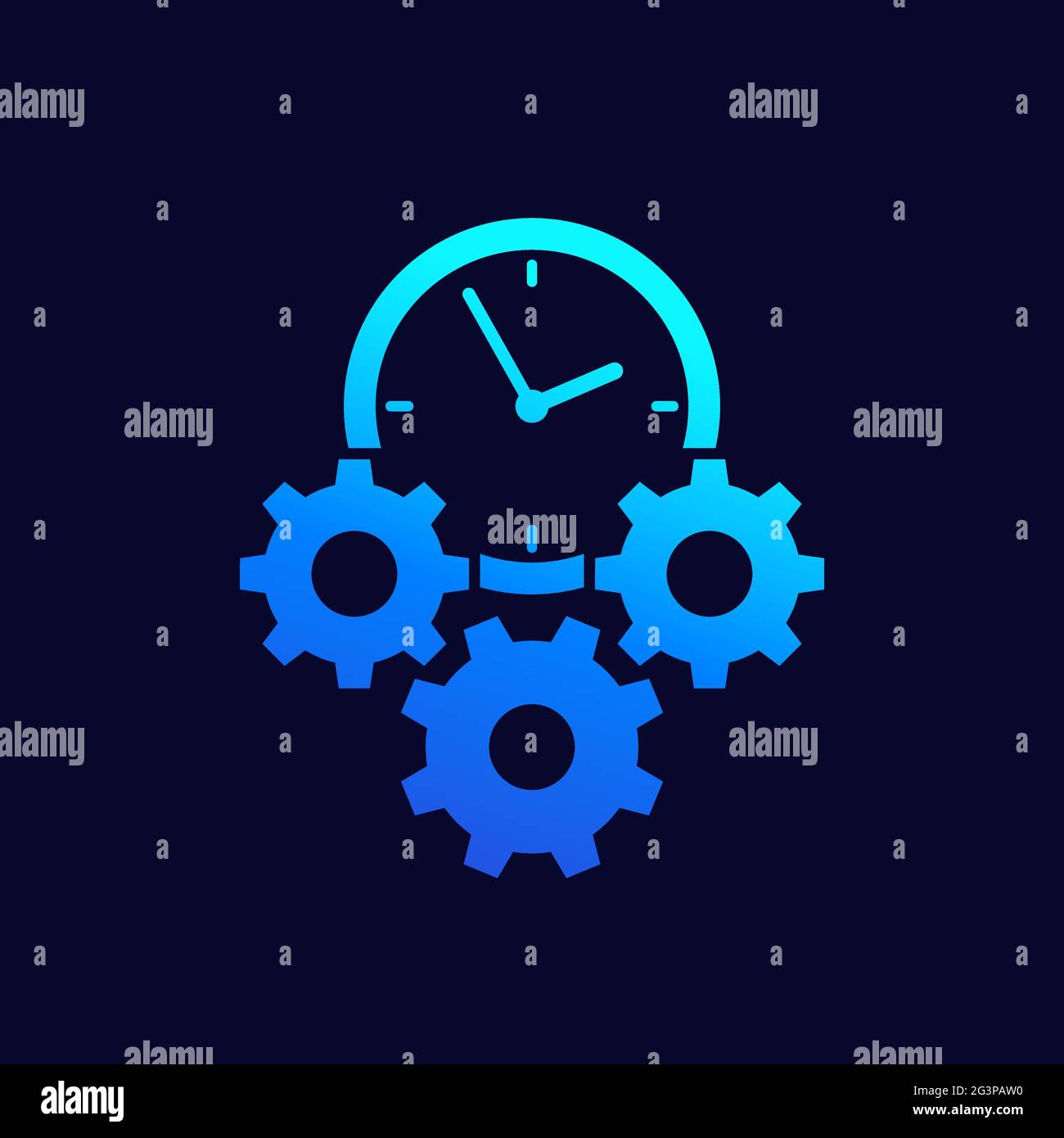 efficiency, efficient process icon, vector Stock Vector Image & Art - Alamy