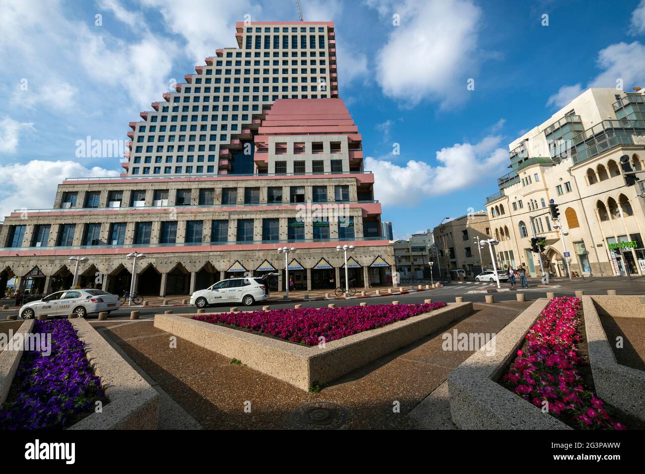 The new modern residential and commercial Opera tower built over the ...