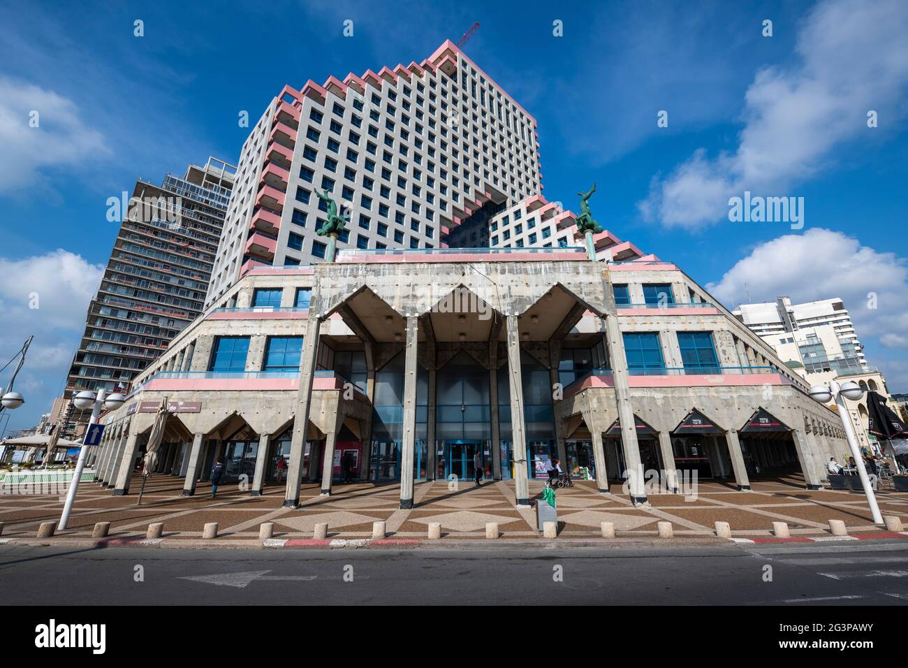 The new modern residential and commercial Opera tower built over the ...