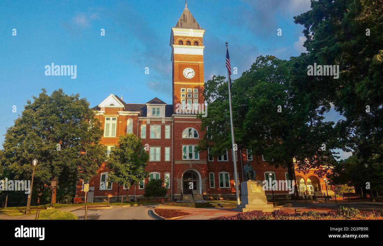 Clemson tillman hall hi-res stock photography and images - Alamy