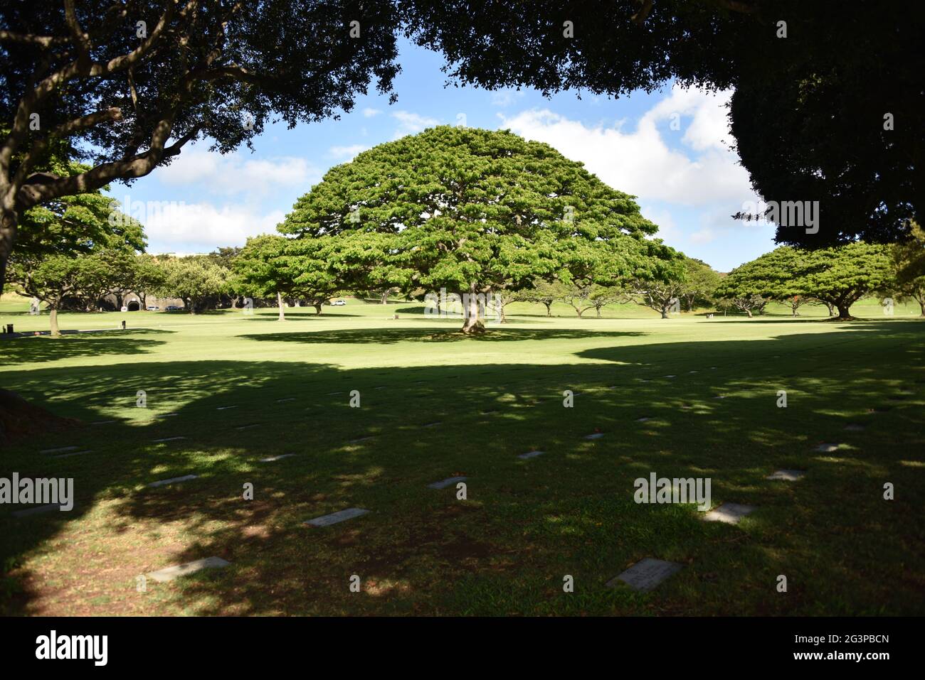 Oahu, HI. U.S.A. 6/5/2021. National Memorial Cemetery of the Pacific ...