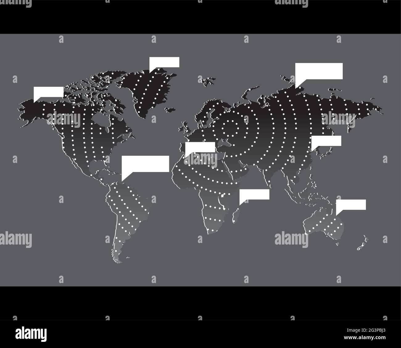 map global communication Stock Vector Image & Art - Alamy