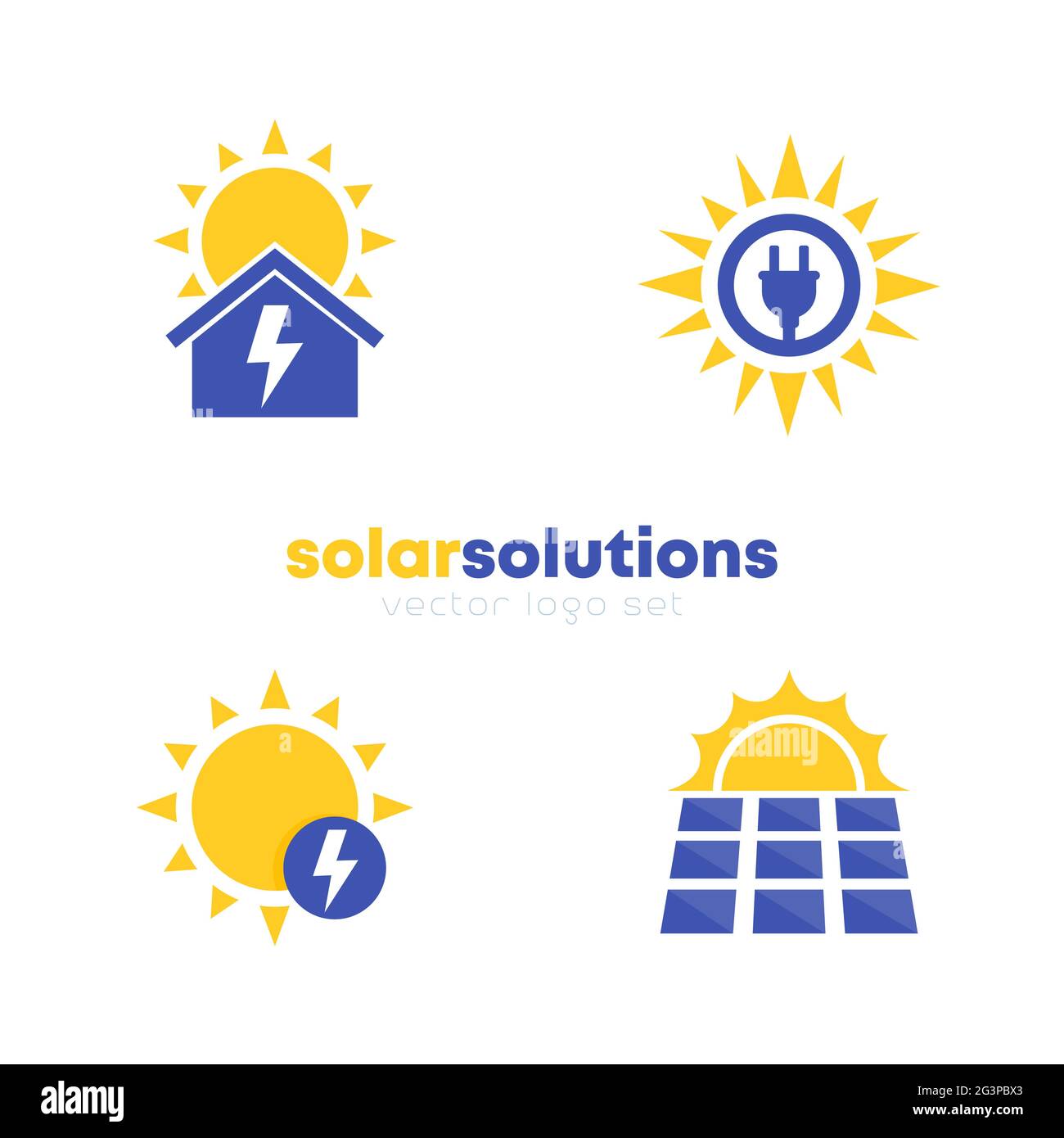 Renewable energy solutions Stock Vector Images - Alamy