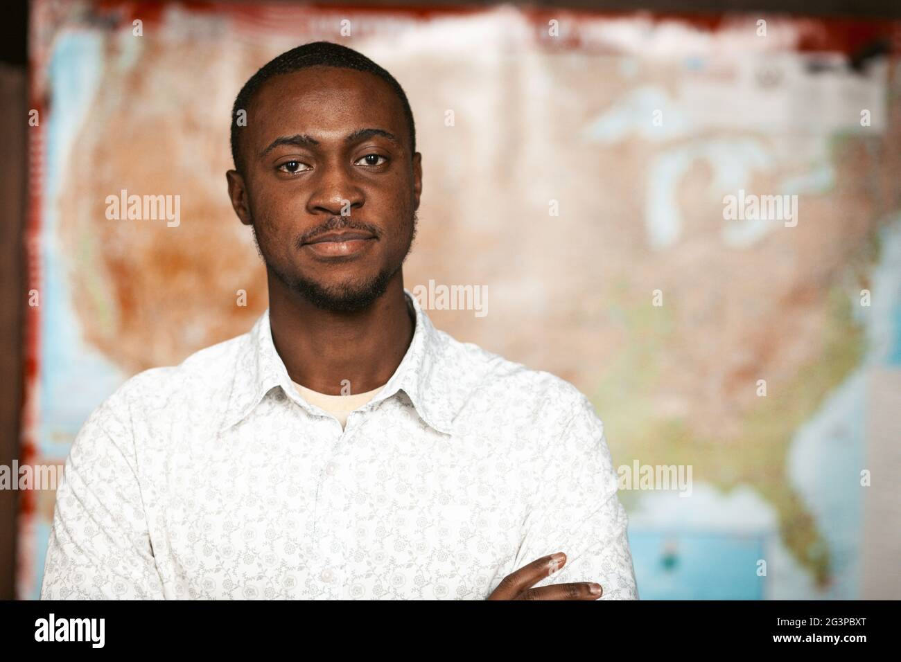 African american map hi-res stock photography and images - Alamy