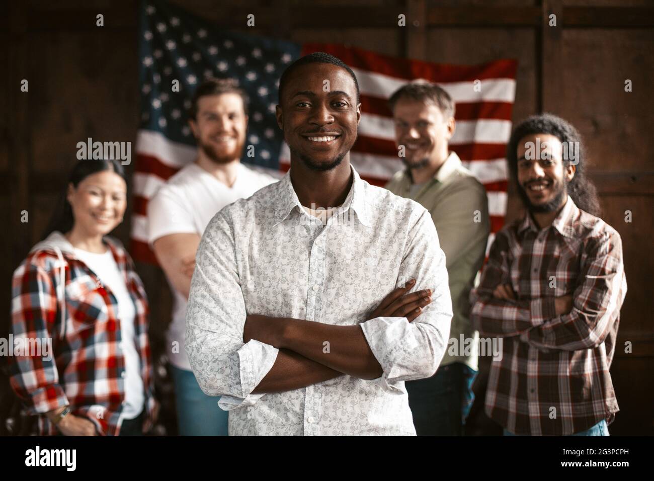 Patriotic team hi-res stock photography and images - Alamy