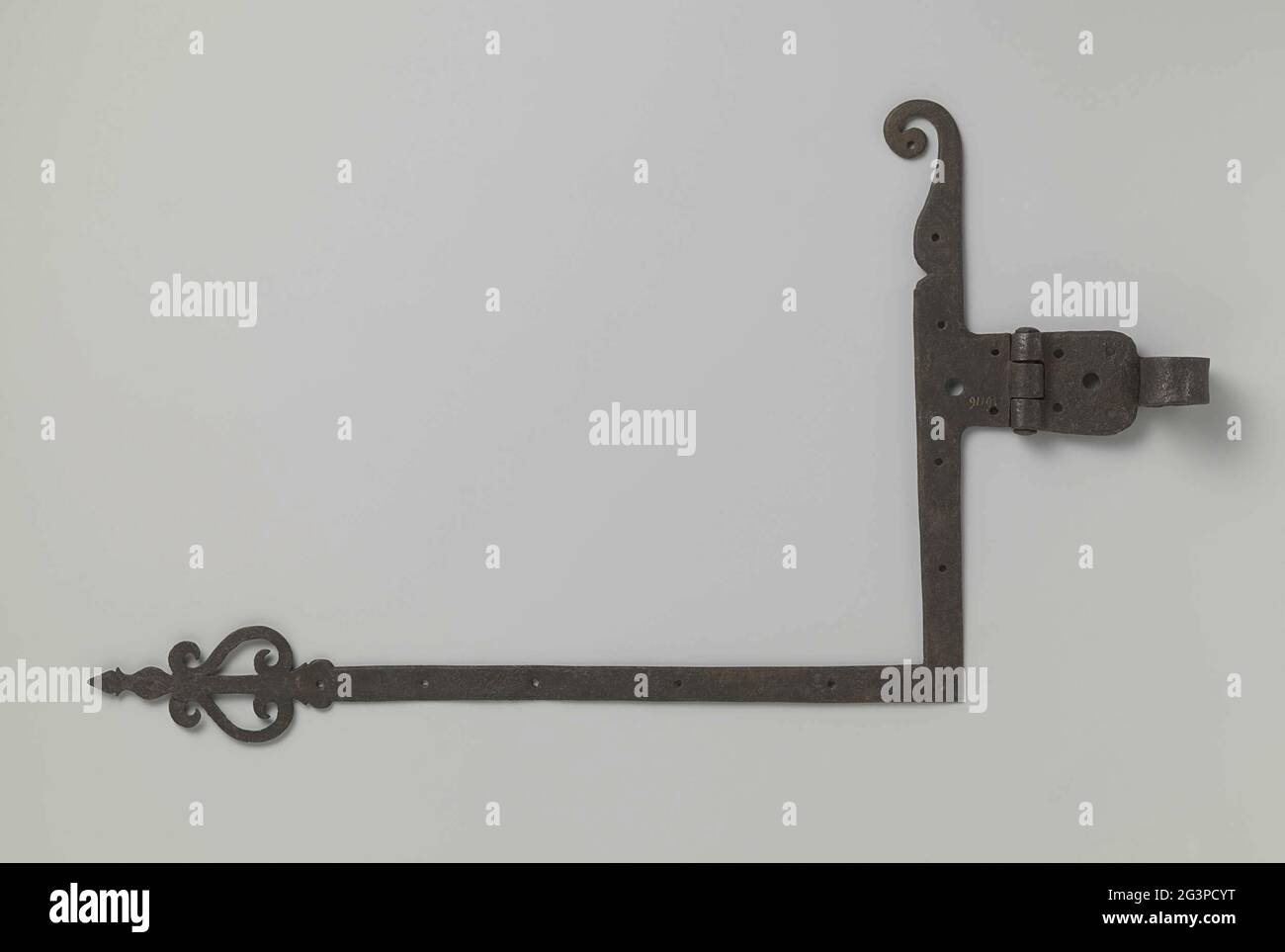 Handle with hinge Stock Photo - Alamy