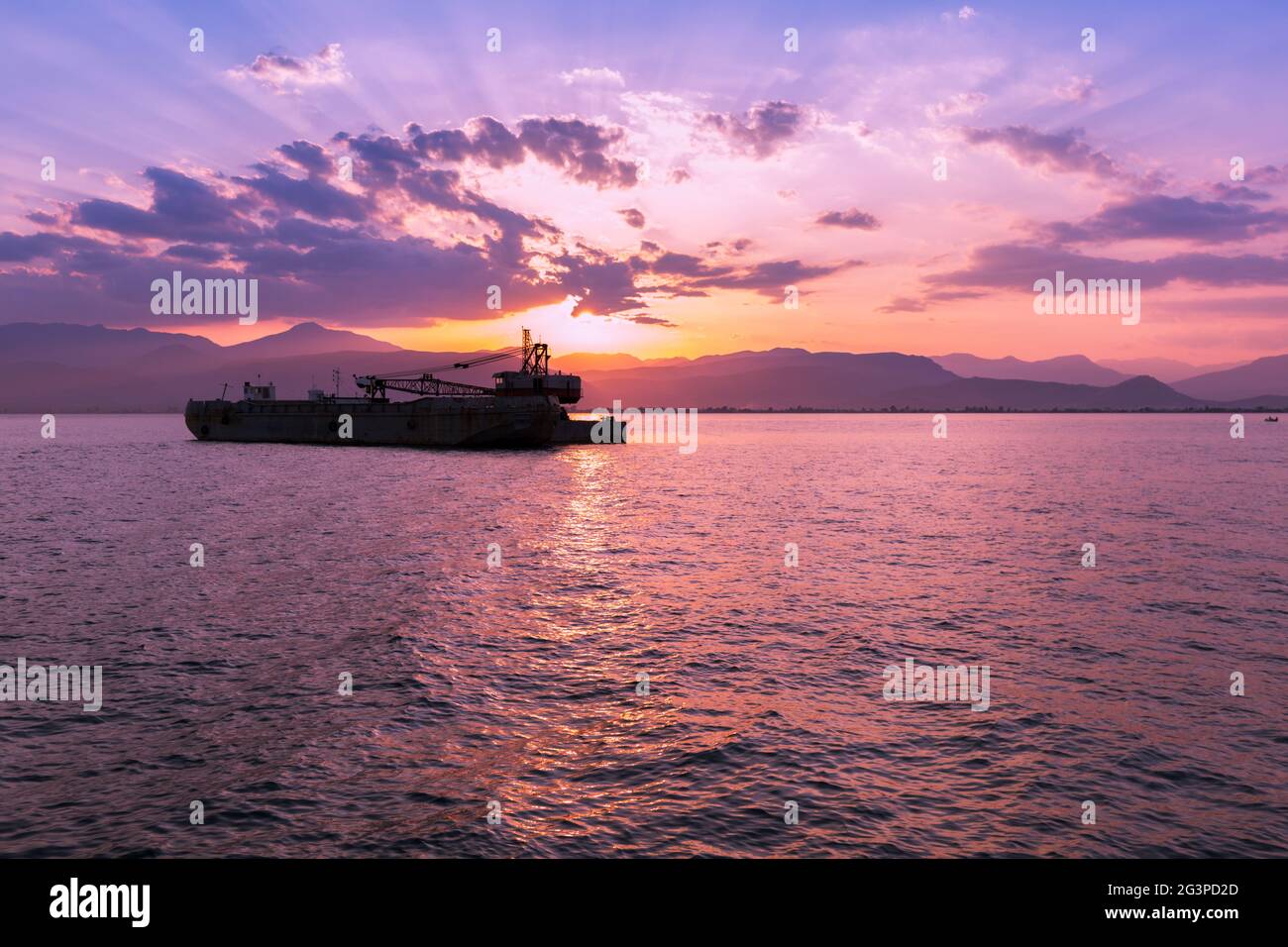 Oil tanker ship Stock Photo - Alamy