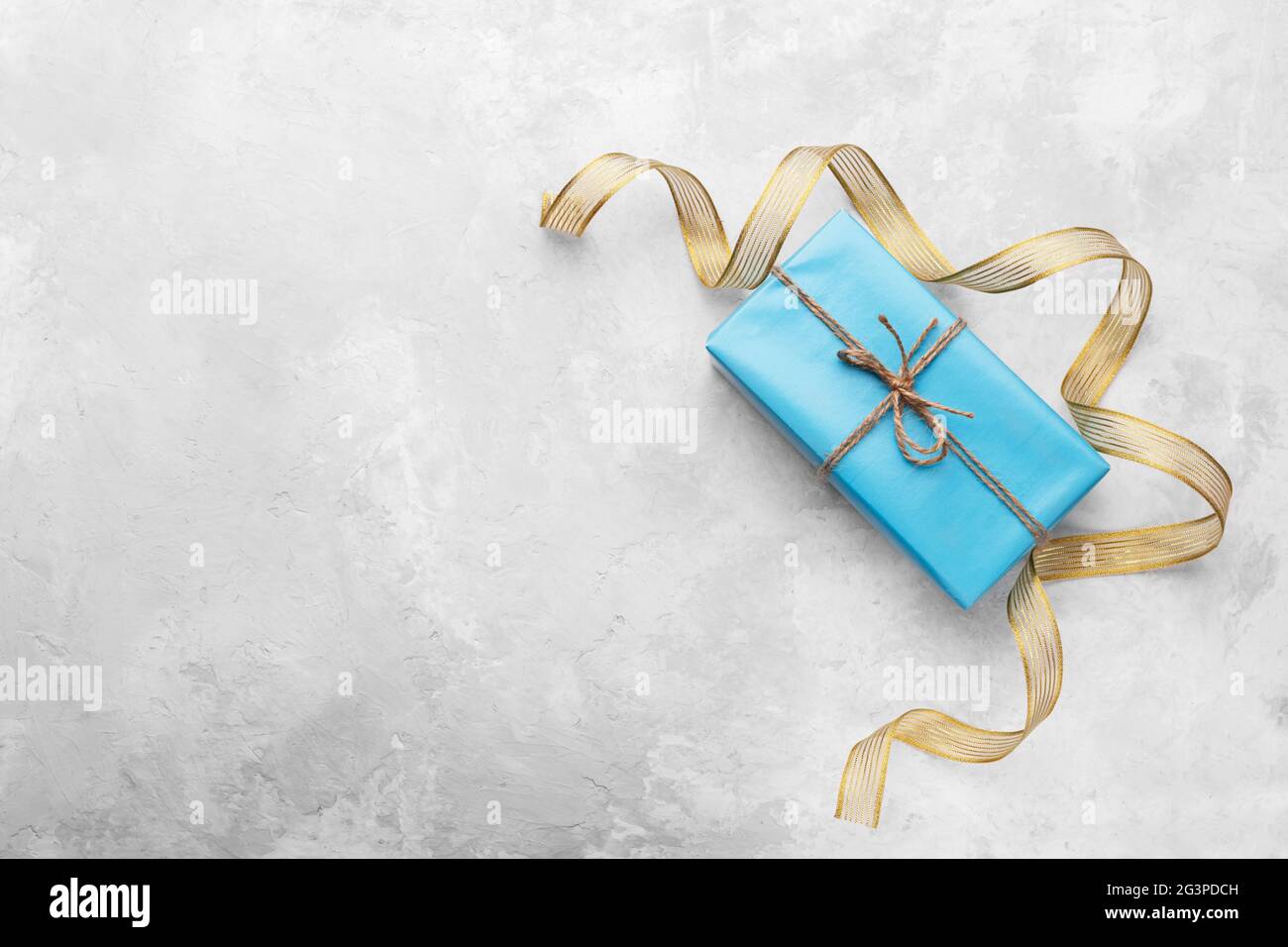 Gift boxes with ribbon Stock Photo - Alamy