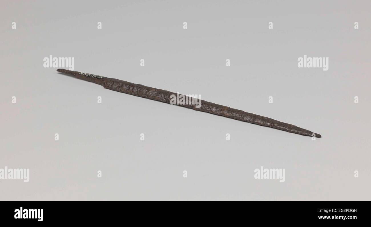 File, half round without handle, with parallel reversions. File, half ...