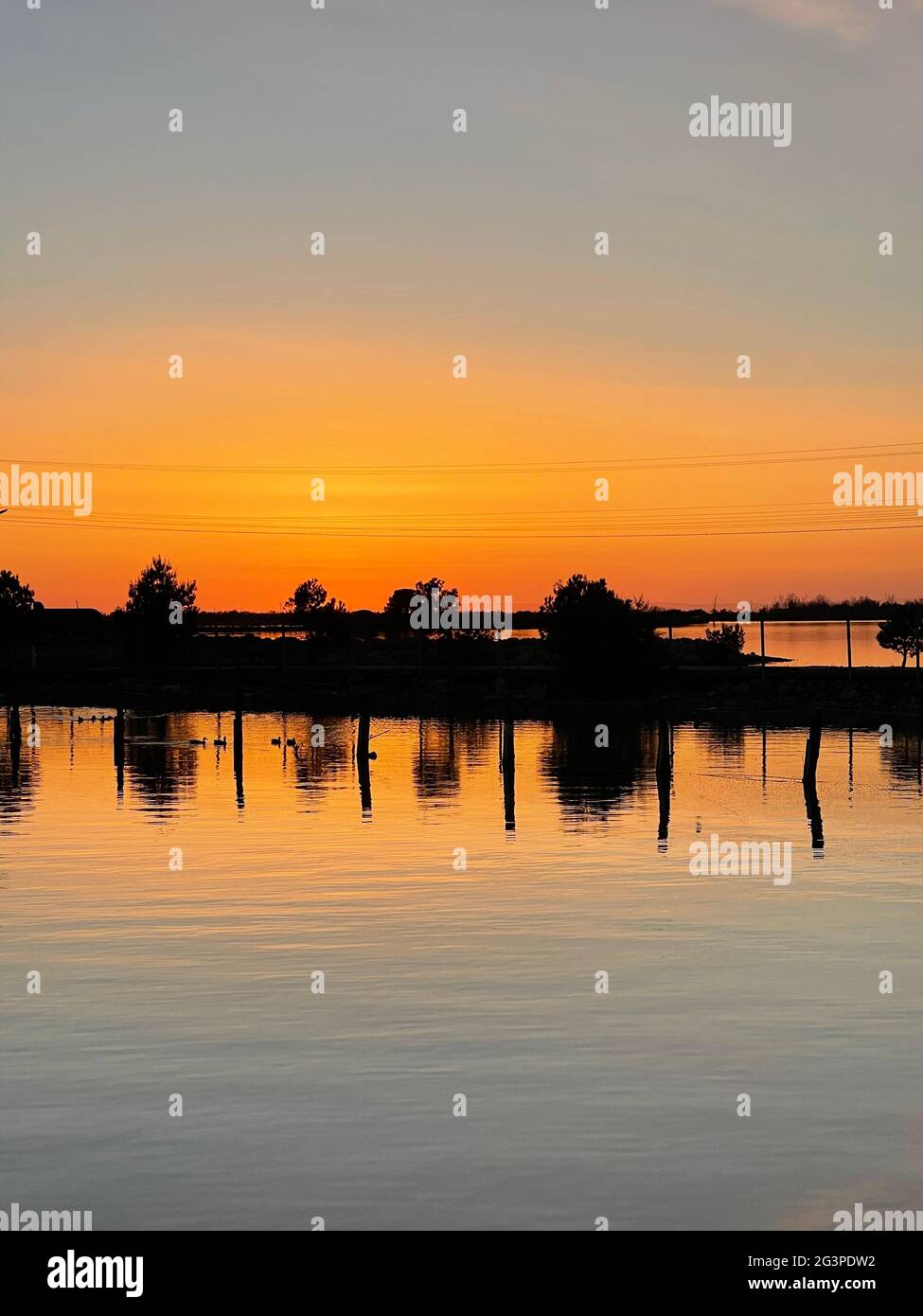 Beautiful sunset background. Summer holidays concept. Text Stock Photo ...