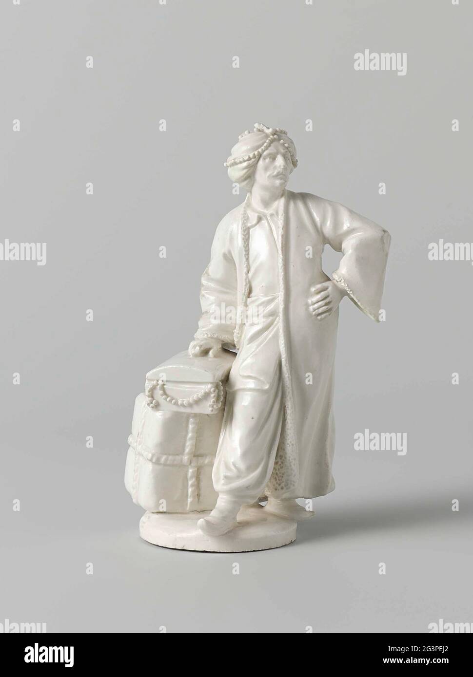 Turkish merchant. Figure representing an unstuffed Turkish merchant ...