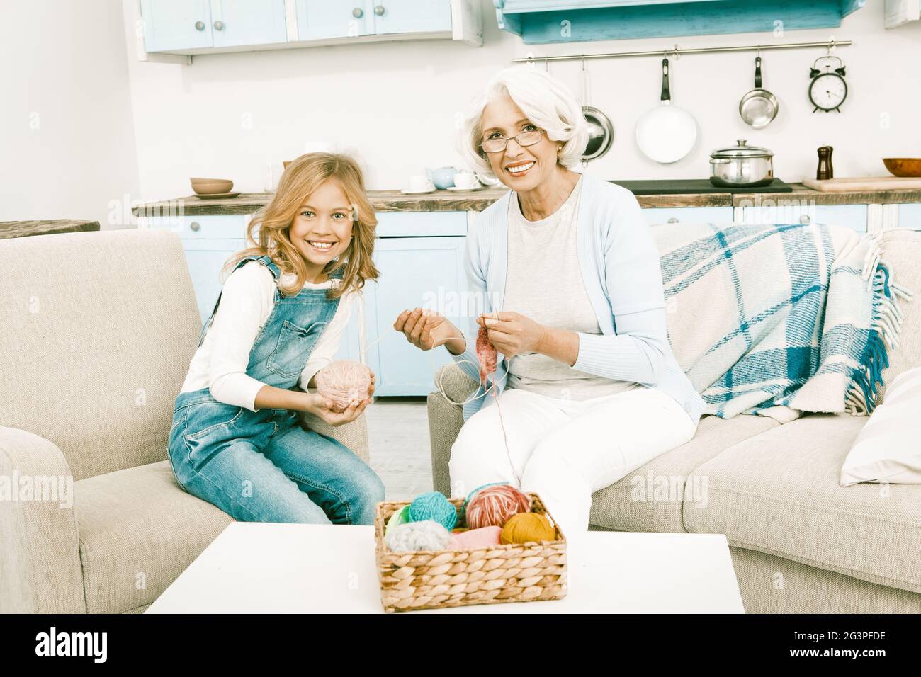 Old lady having fun hi-res stock photography and images - Alamy