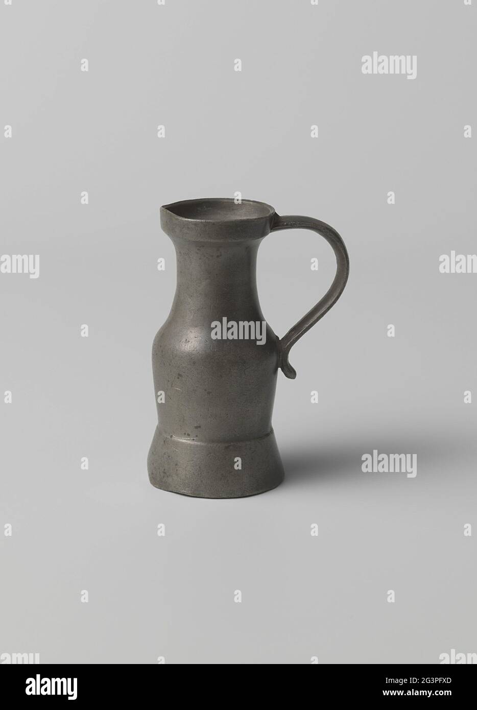 Small jug of tin. Small jug of tin. At the high stand ring is an ...