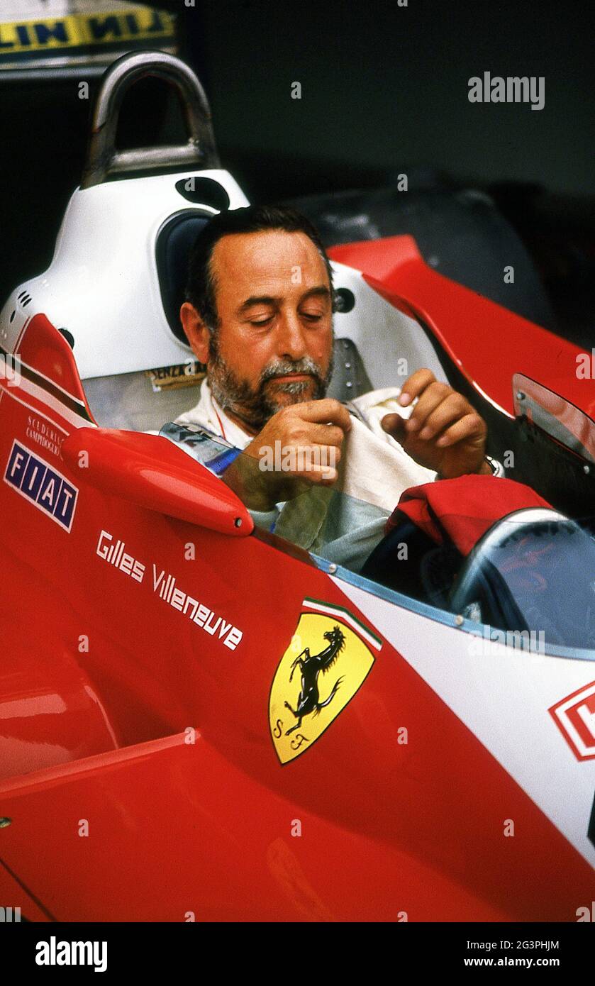 Clay Regazzoni at the 40th Anniversary of Ferrari at Autodrome Dino ...