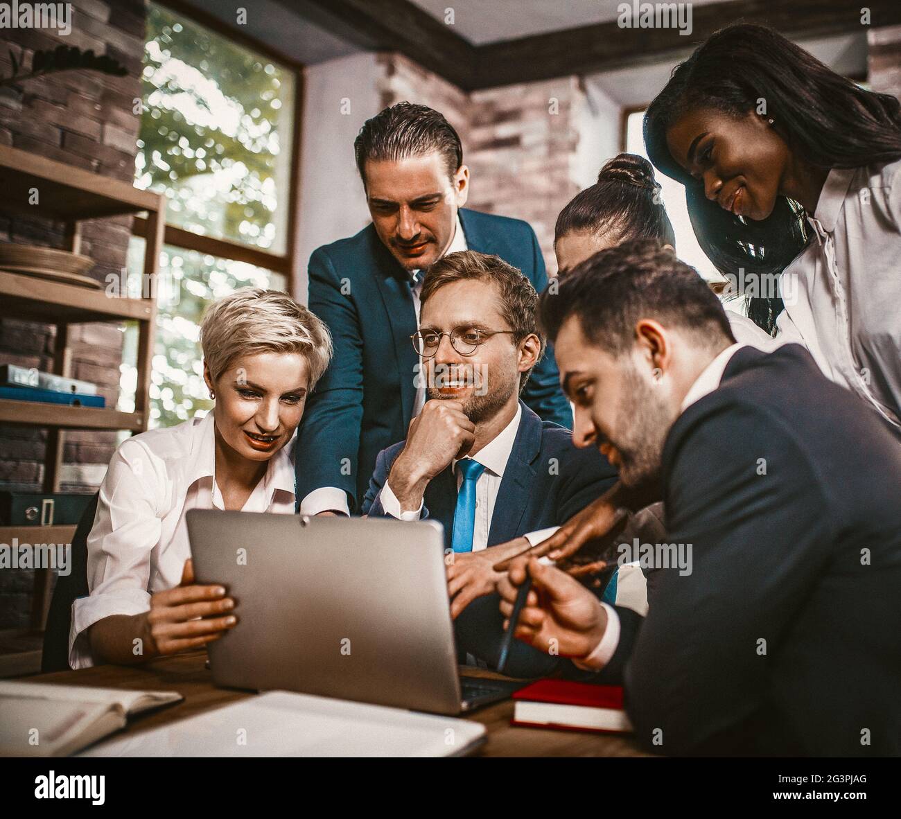 Coworkers together hi-res stock photography and images - Alamy