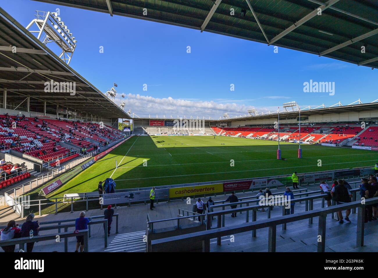 General view of The Totally Wicked Stadium, Home of St. Helens Stock ...