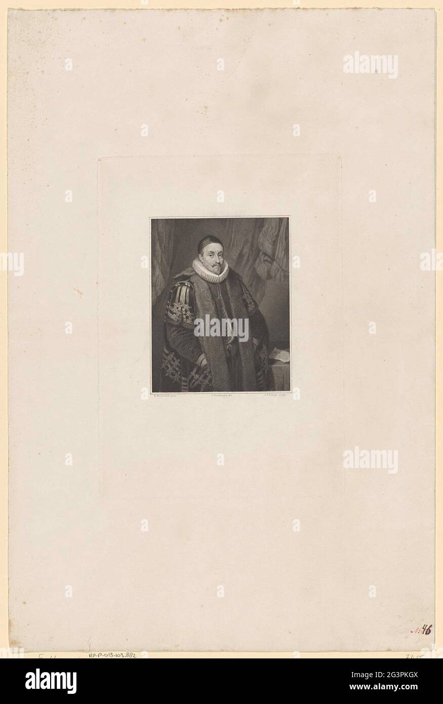 Portrait of Willem I, Prince of Orange. Portrait of Willem I Stock ...