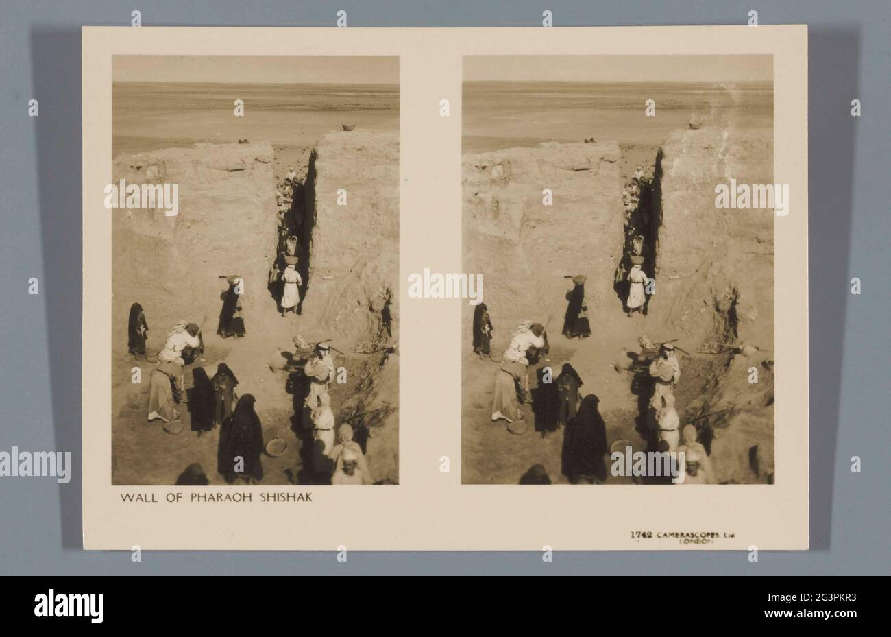 Wall of Pharaoh Shishak Stock Photo - Alamy