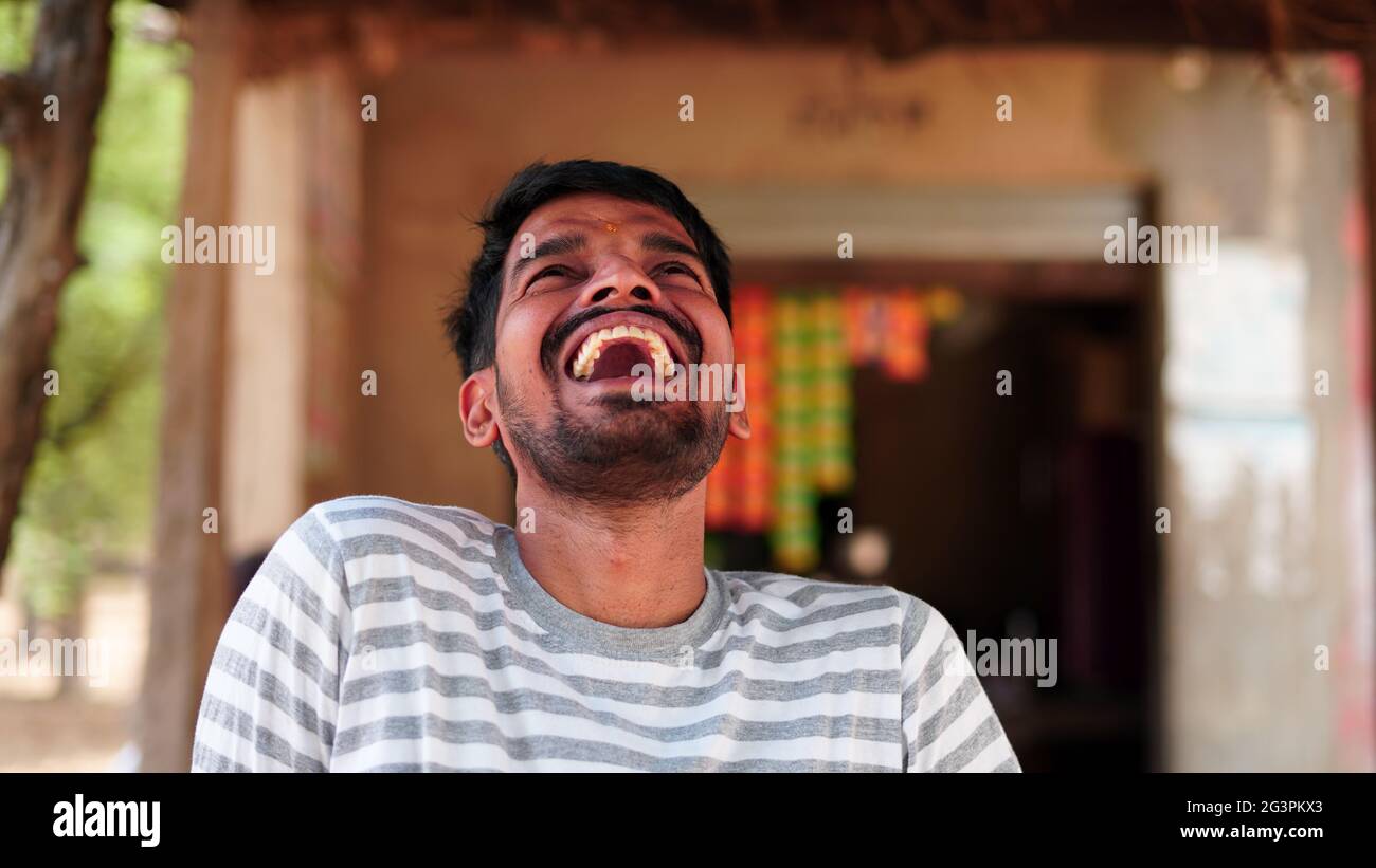 Laughing Indian Boy