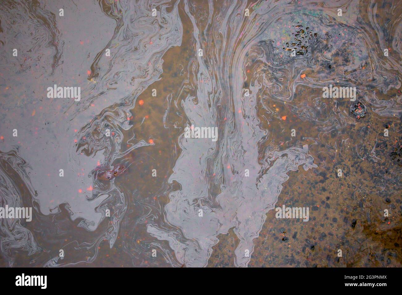 Abstract background of motor oil, gas or petrol, oil slick Stock Photo ...