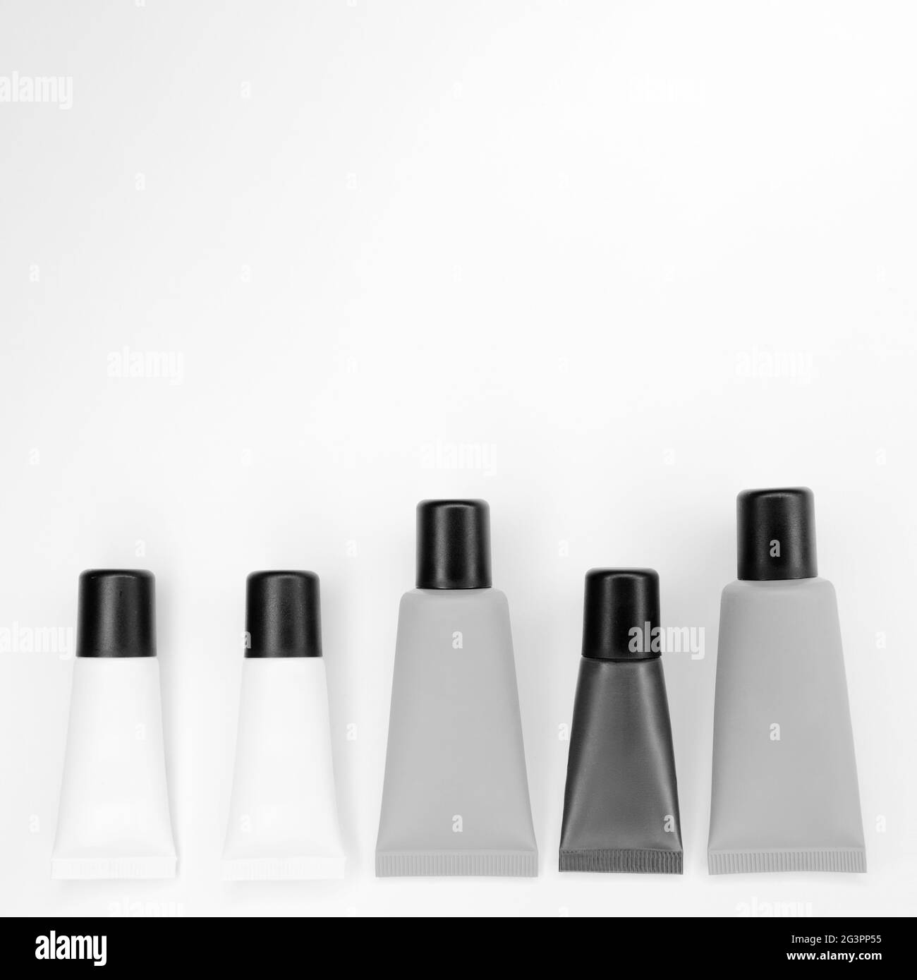 Cosmetics natural cream face Black and White Stock Photos & Images - Alamy