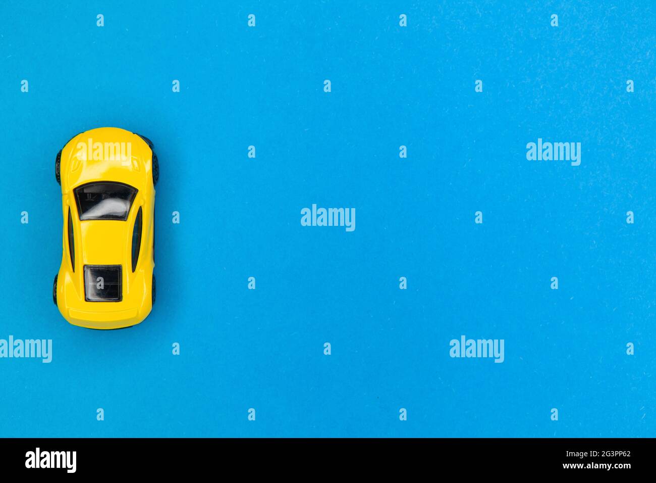 Toy car top view hi-res stock photography and images - Alamy
