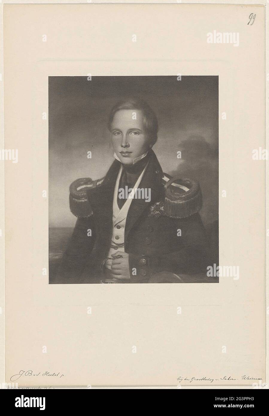 Portrait of Hendrik, Prince of the Netherlands Stock Photo - Alamy