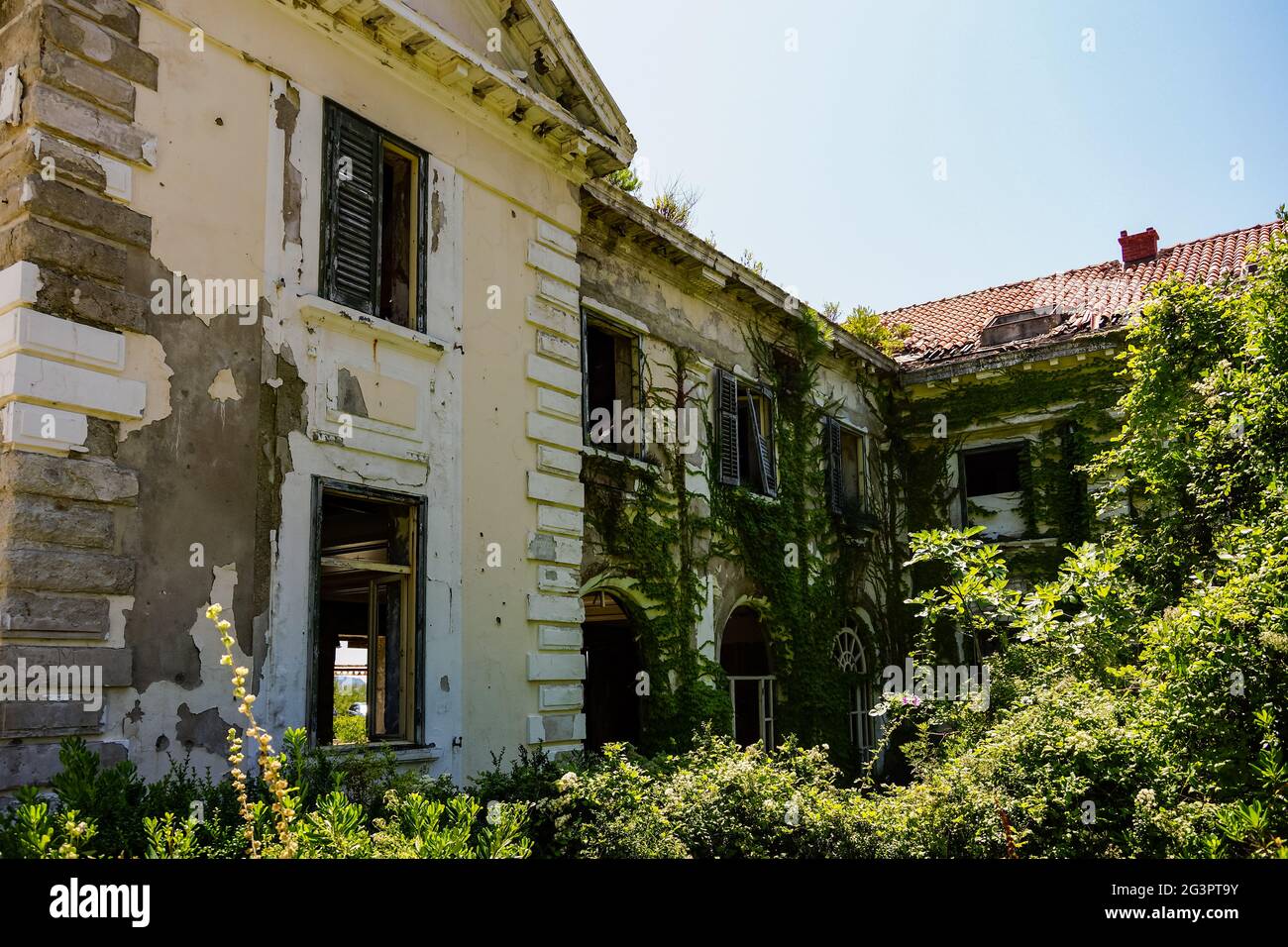 Croatia, Kupari - The Abandoned Hotels of Kupari · Stock Photo - Alamy