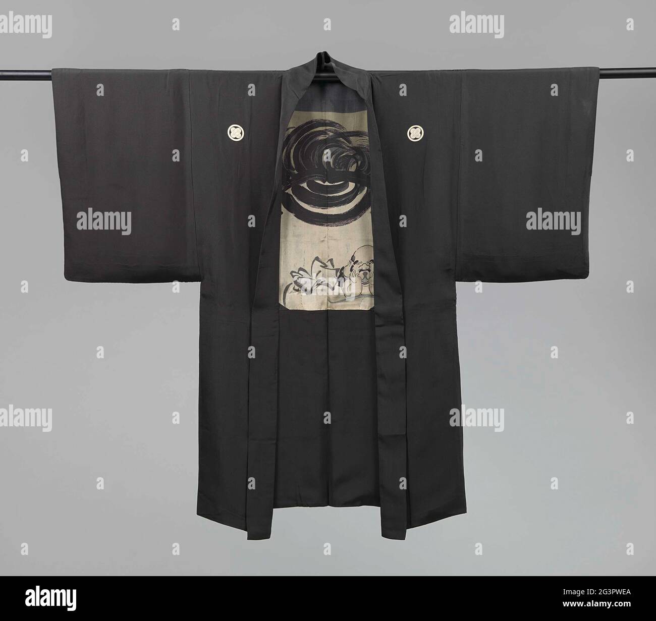 Men's Haori with Hotei. HAORI for a man with an adornment to the luck ...