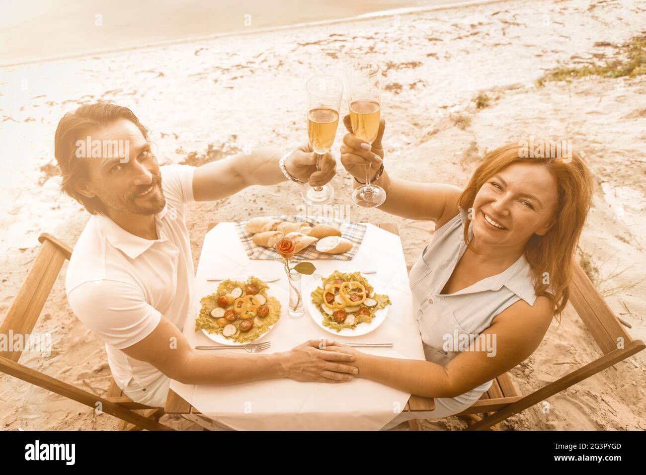 High angle view husband hi-res stock photography and images - Alamy